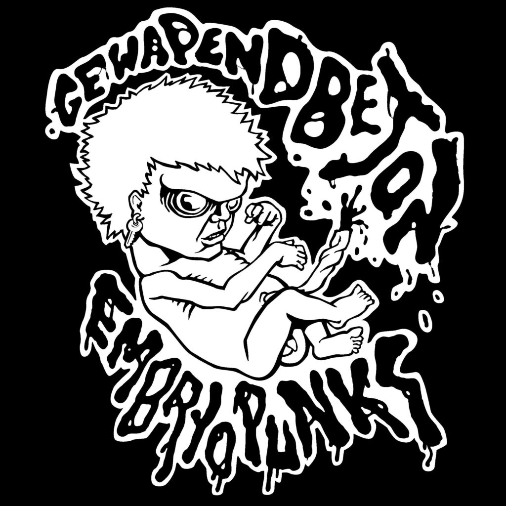 Gewapned Beton - New Embryo Punx Patch - Razorblade Music